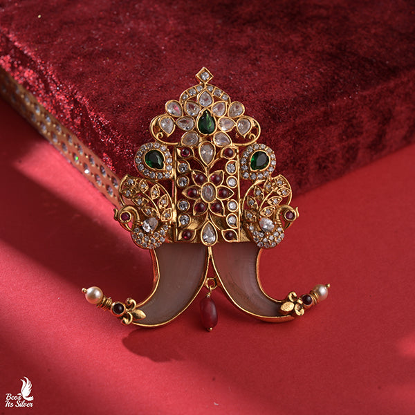 925 Silver Puligoru Flower Pendant-0420