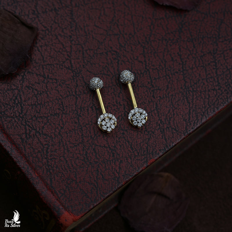 925 Silver Theia Diamond Look Bugadi -8995