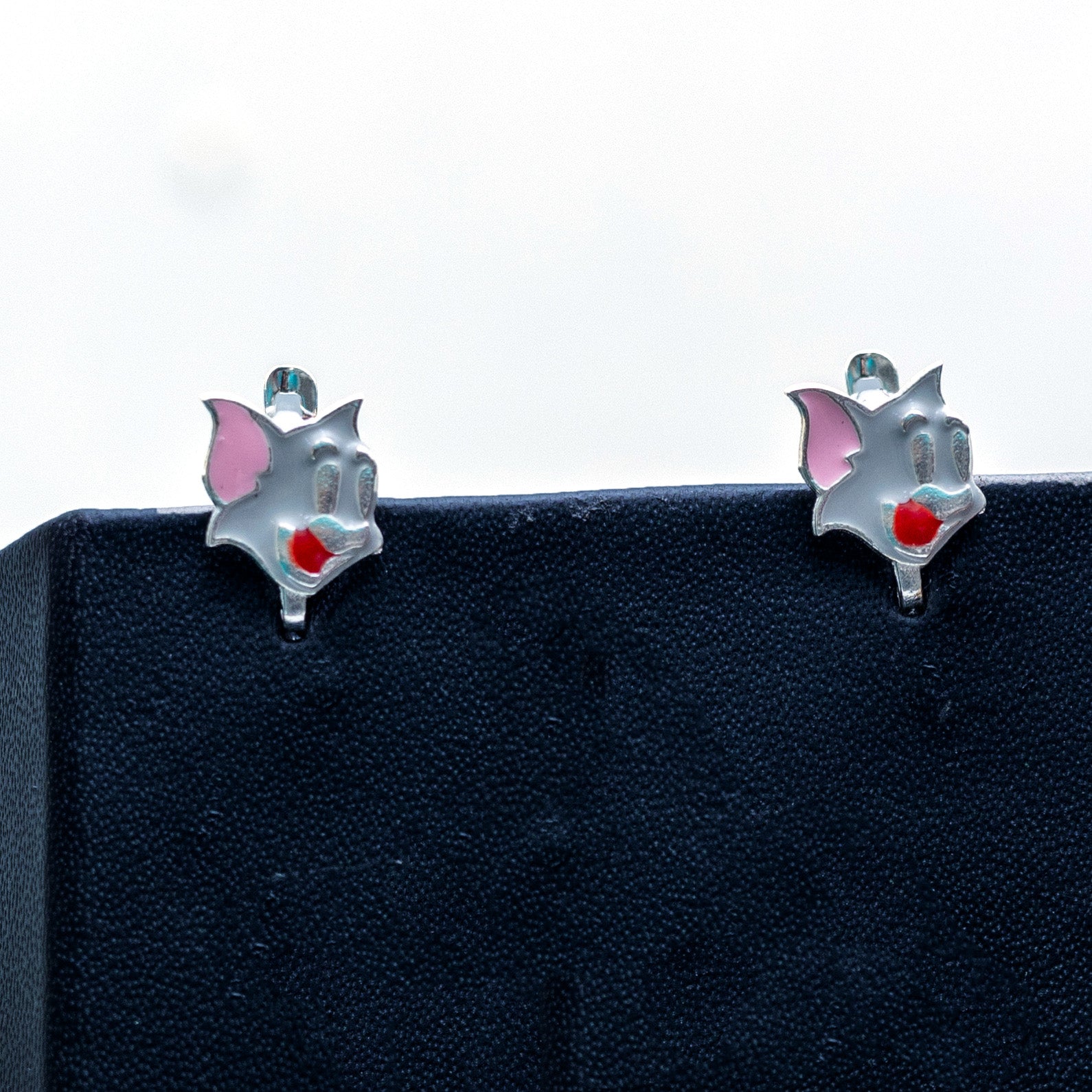 925 Silver Tom Ear stud-8954