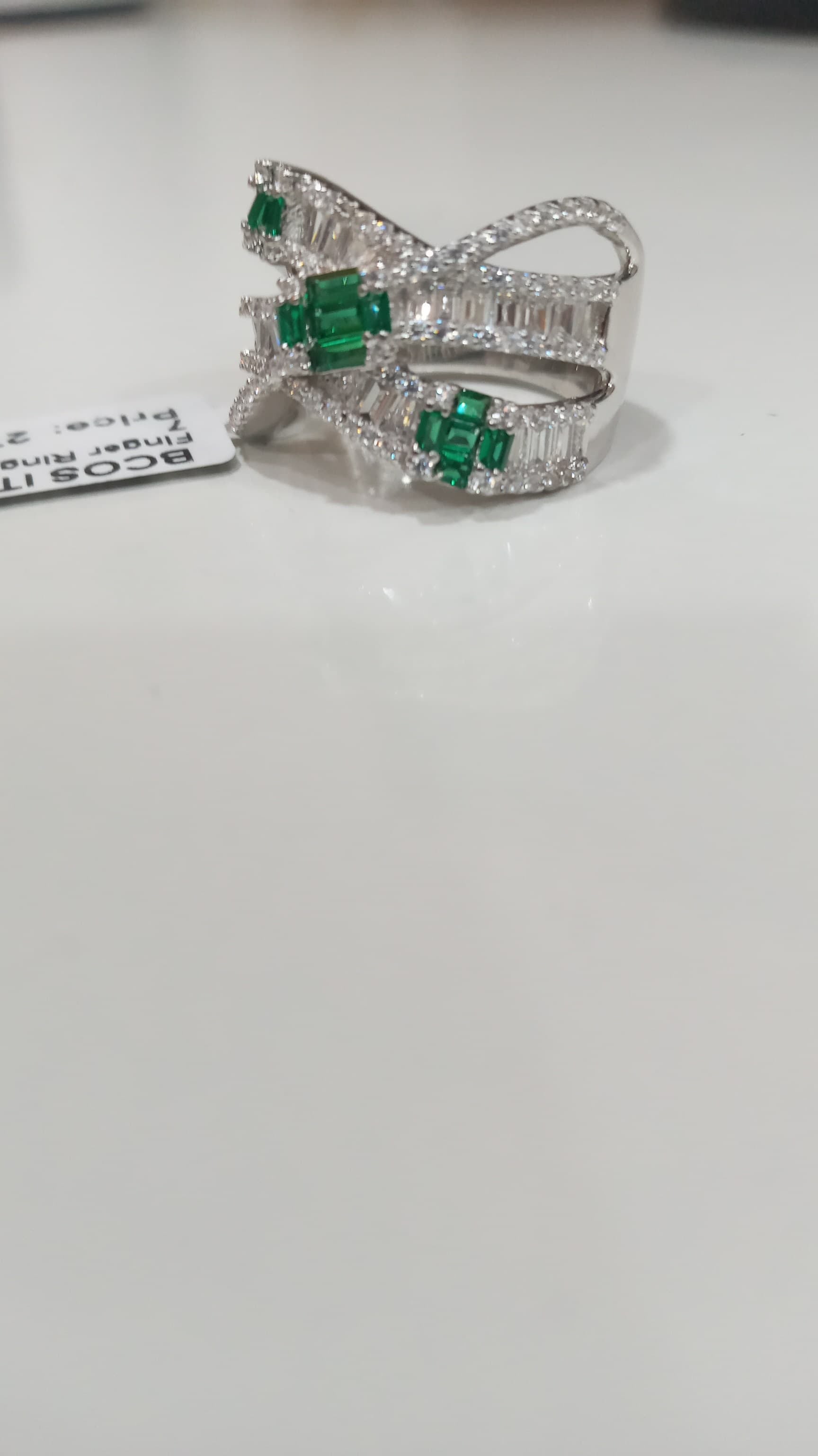 925 Silver finger ring-0815