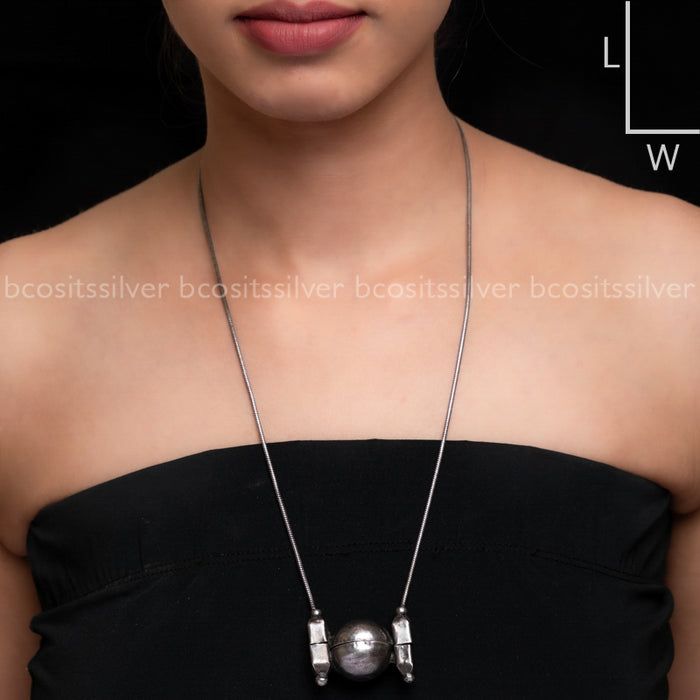 Oxidized Lingayat Casket - 6064